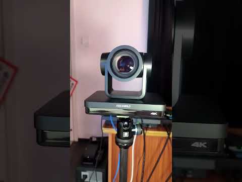 #shorts #filmmaker #livestream Using 4k ptz camera in live streaming!