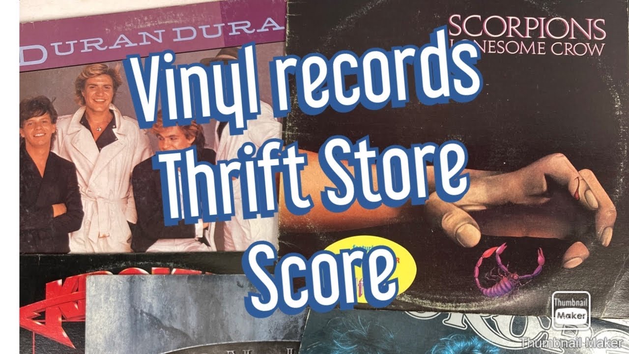 I Score Vinyl Records at a Thrift Store for 50 cents?  It was like the 1990’s !