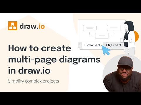 How to create multi-page diagrams in draw.io