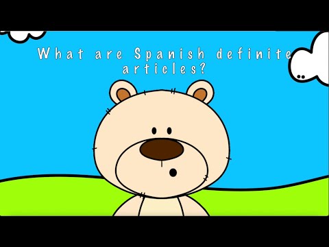 Spanish Definite Articles for Kids | Mi Camino Spanish