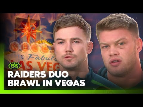 The NRL's biggest FEAR? - Raiders stars left "embarrassed" after Las Vegas melee π₯ | Fox League