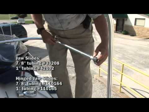 Assembled Stainless Steel Strut - Collapsible Support Strut for Bimini ...