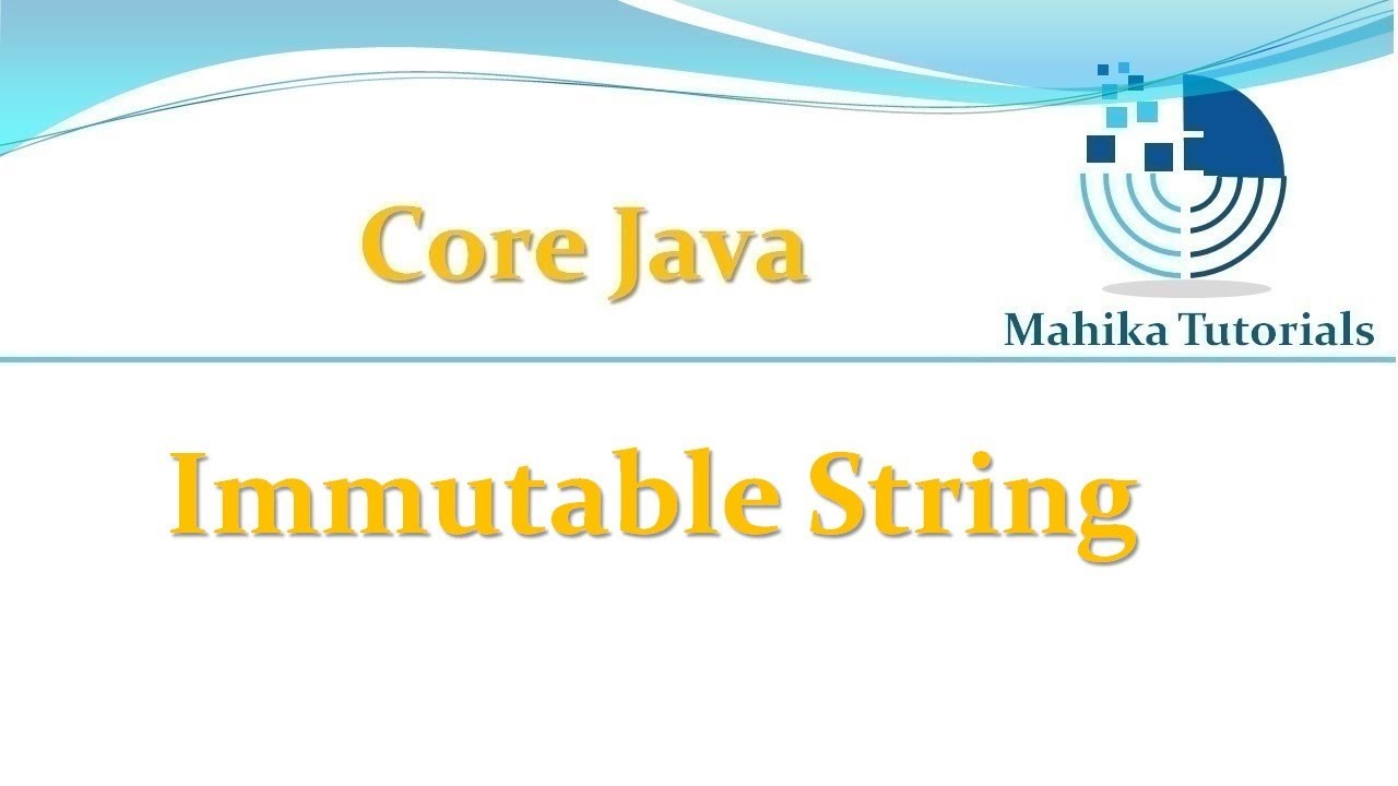 Core Java 78 - Immutable String