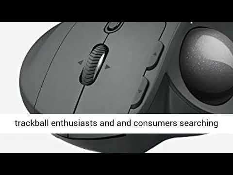 Logitech MX Ergo Wireless Trackball Mouse Adjustable Ergonomic Design