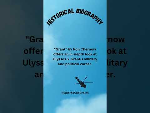 πΊπΈ The Story of Ulysses Grant! #QuotesAndBrains #History #Biography #MustRead #BookLover