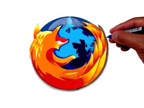 How to Draw the Firefox Logo | Cynthia Moyer's Blog