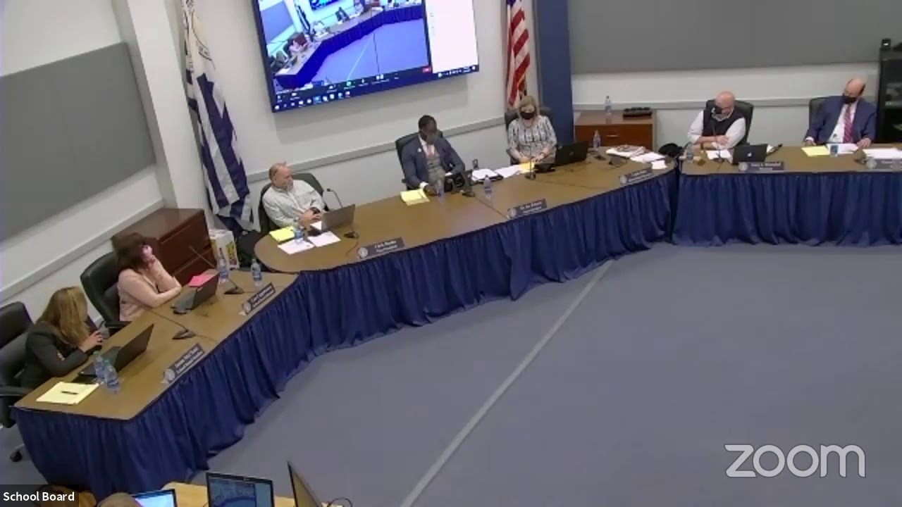 School Board meeting 4/26/21