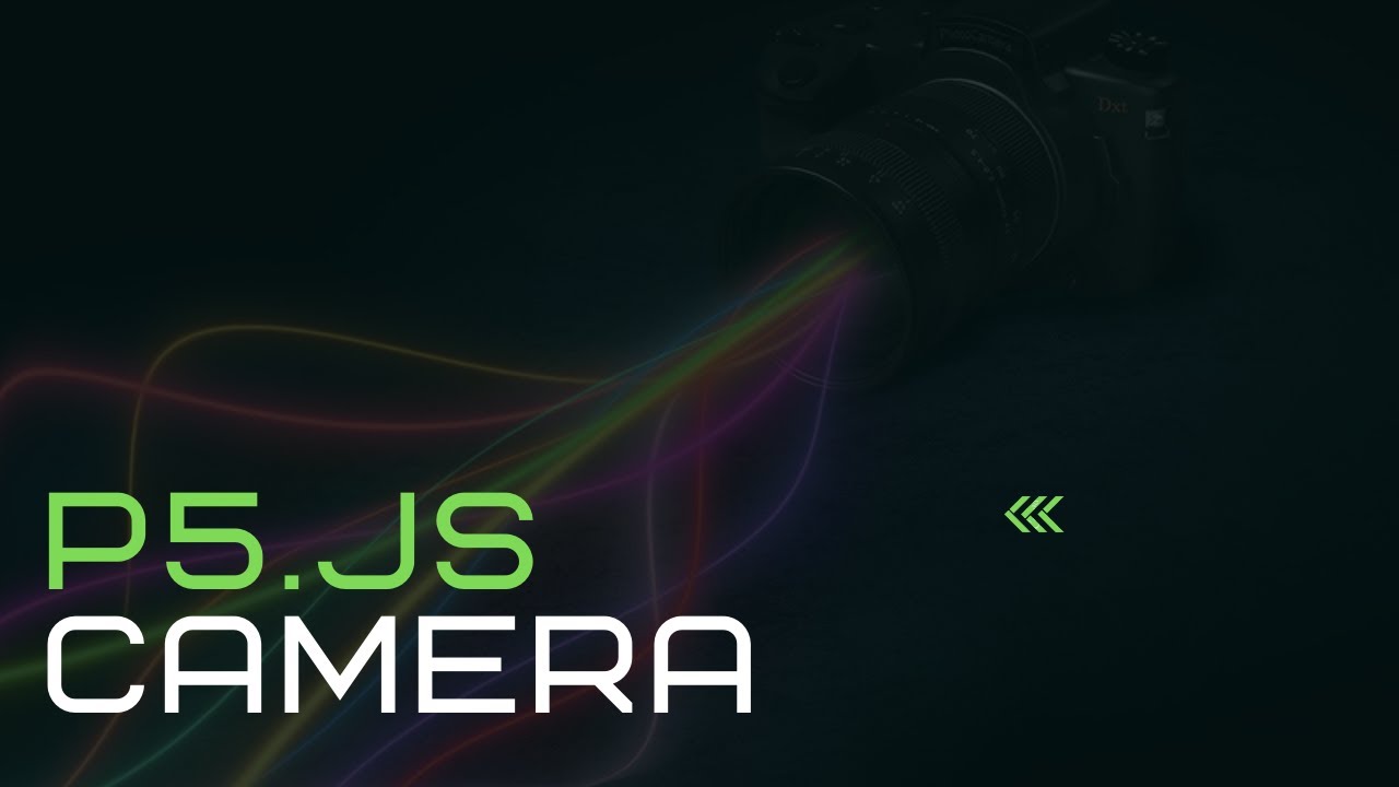 P5 Js Camera Capture | Photo Website