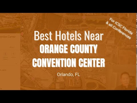 Best Hotels Near Orange County Convention Center Orlando 🏨 | ICSC Florida Travel Guide 2025