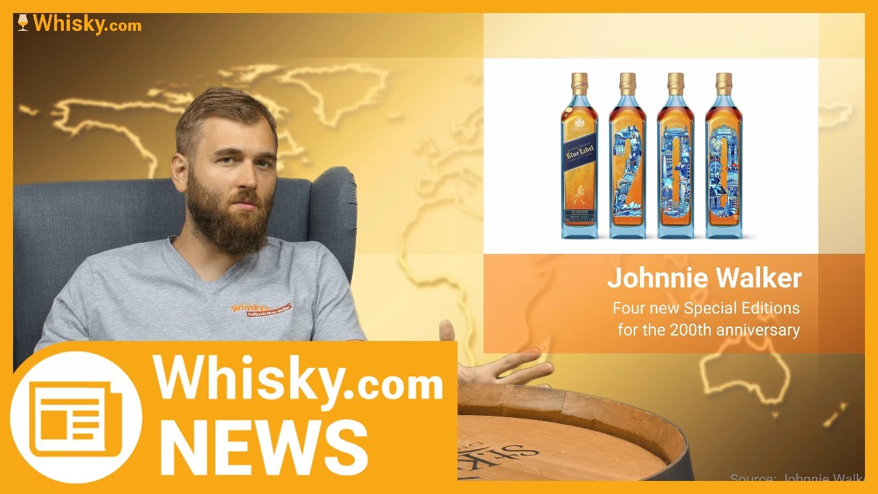 New: Four Johnnie Walker special editions for the 200th anniversary | Whisky.com News