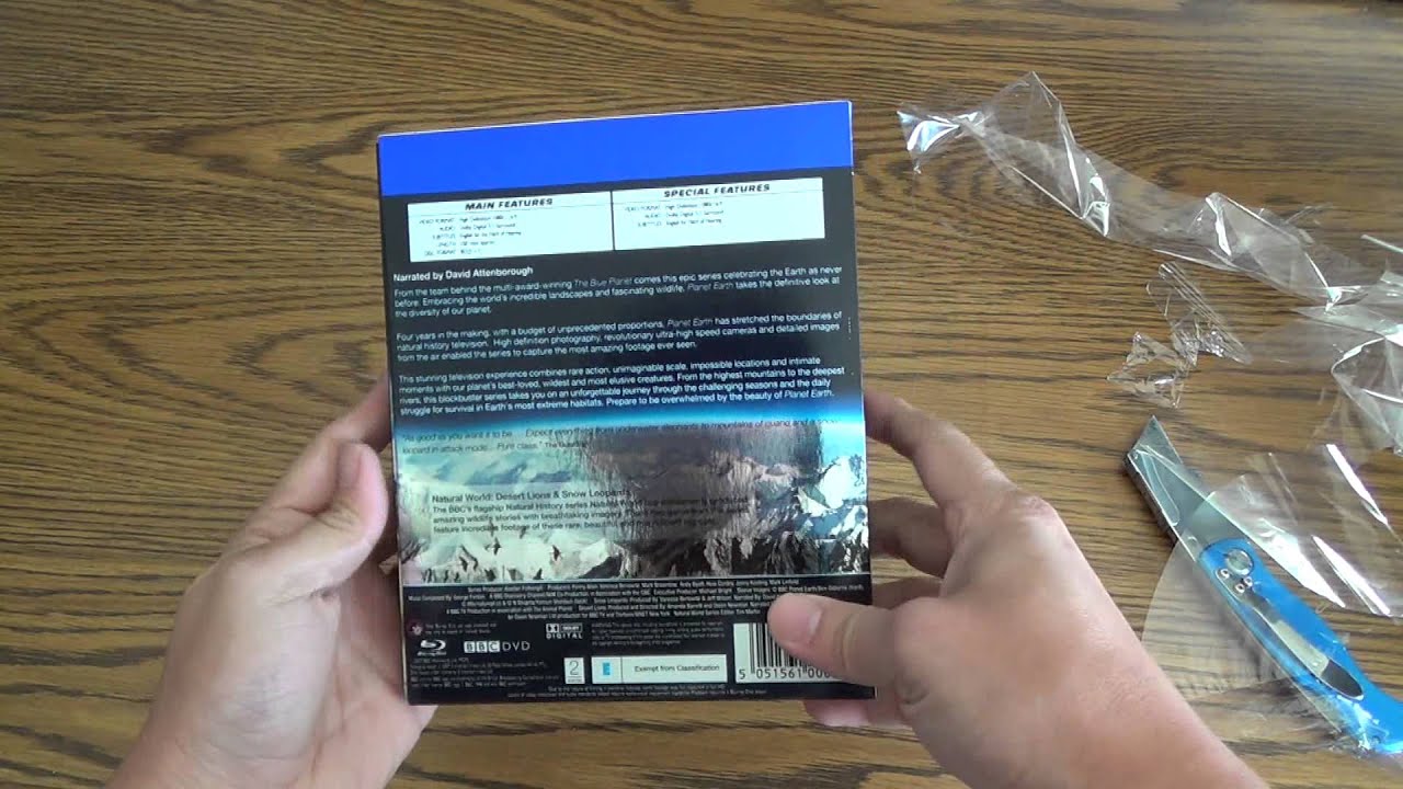 Unboxing Planet Earth: Complete BBC Series [Blu-ray]