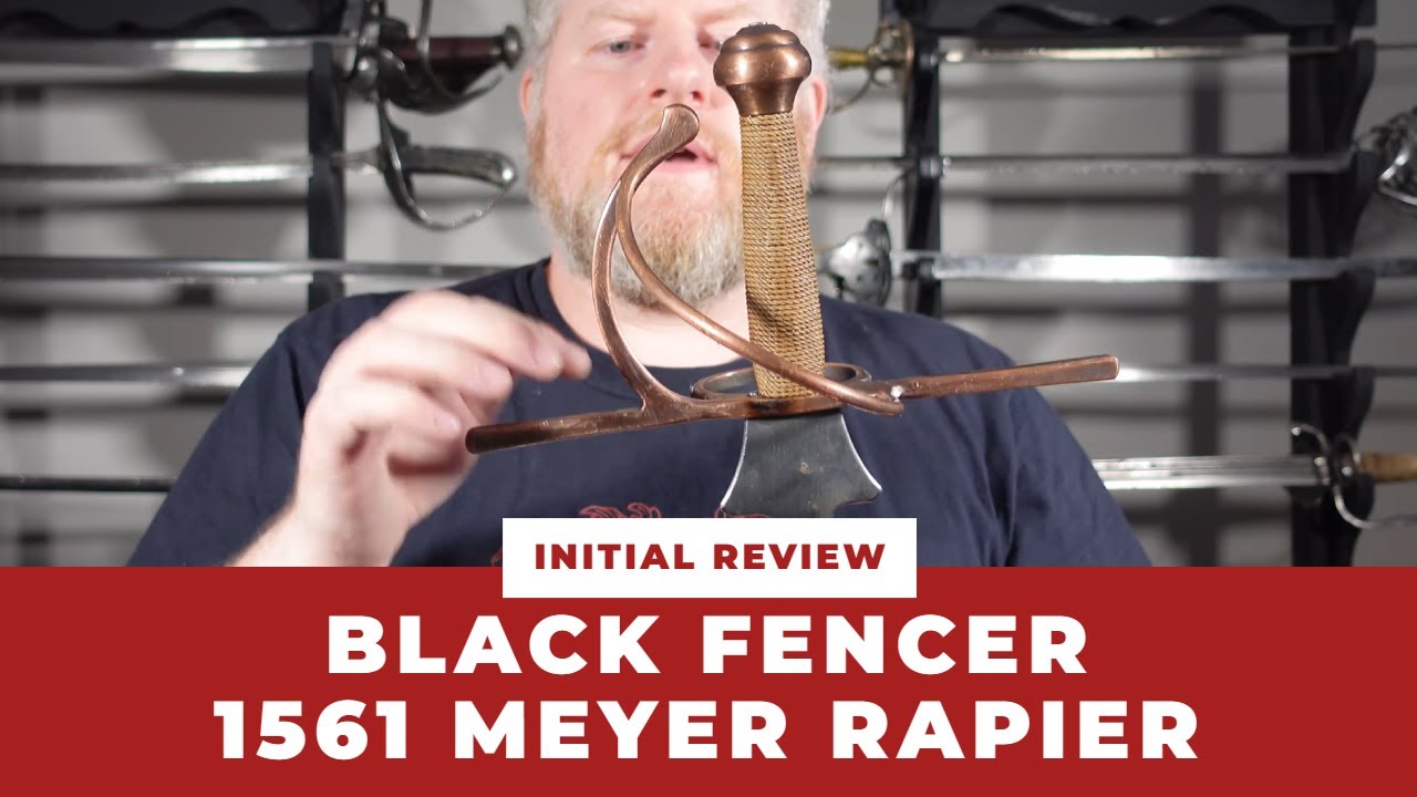 Initial Review of the 1561 Meyer Rapier with Schilt - Steel Generation