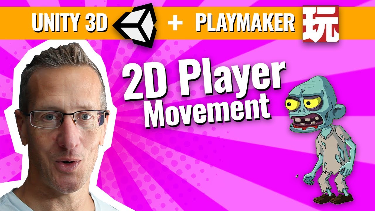 Unity 2D Playmaker - Simple Player Movement Tutorial
