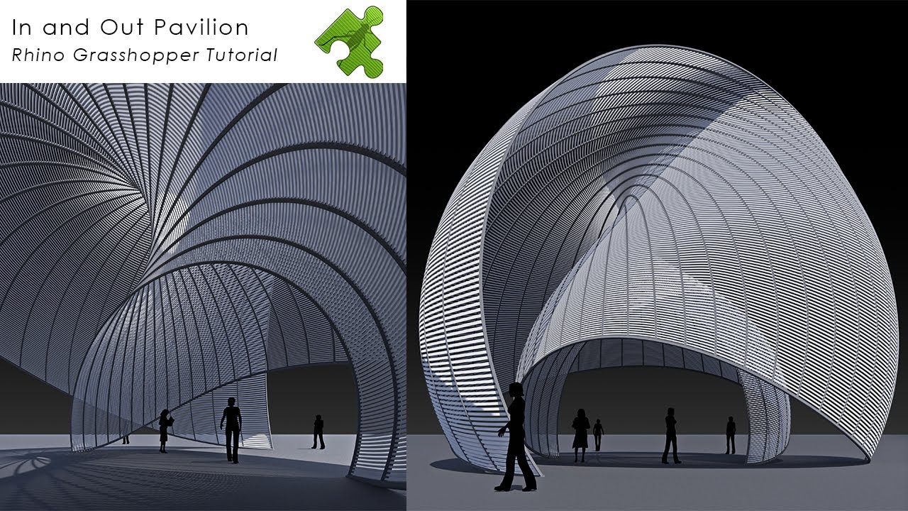 In and Out Pavilion Rhino Grasshopper Tutorial