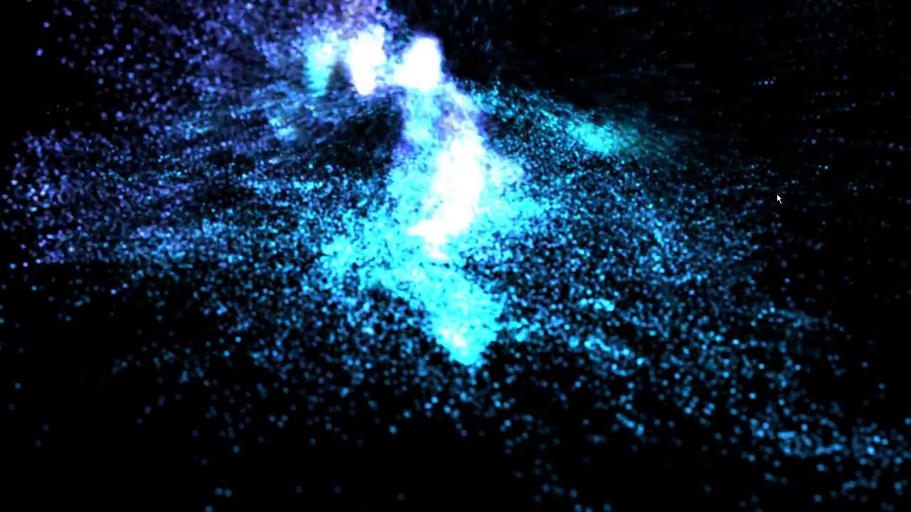 Kinect Particle System with Max/MSP - TEST 01