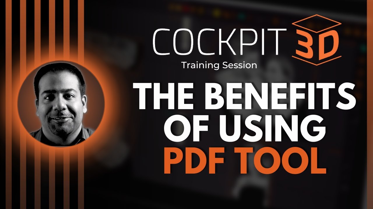COCKPIT3D (2D to 3D) Tutorial: The Benefits of Using PDF Tool
