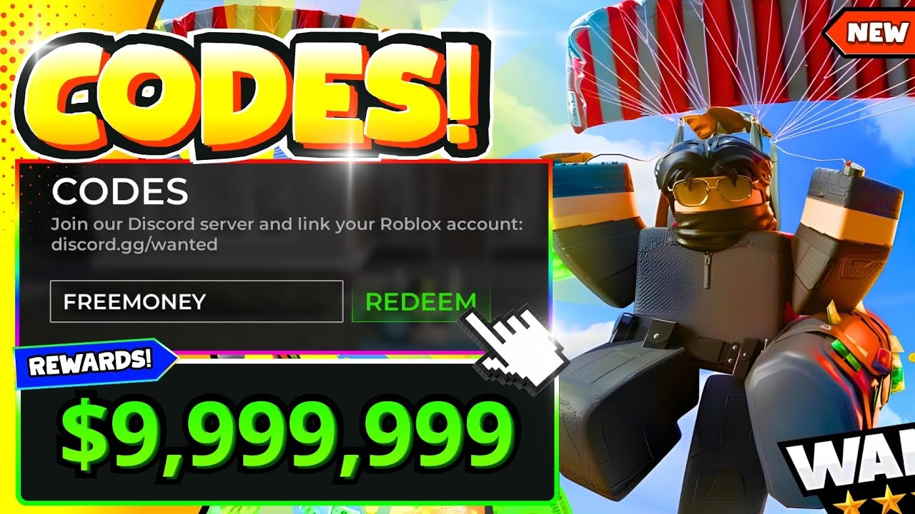 *NEW CODES* ALL NEW WORKING CODES for WANTED in  2026! ROBLOX WANTED CODES