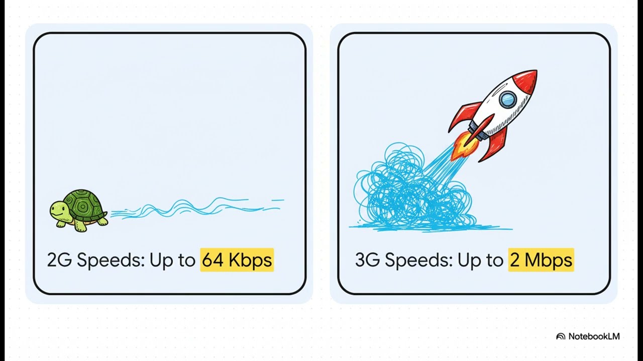 3G: Dawn of Mobile Internet || Mobile Computing || Unit 3 ||