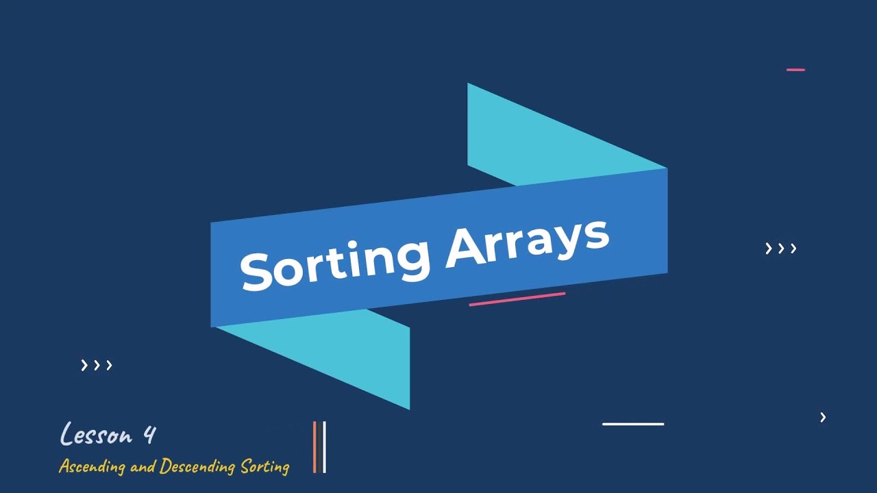 Lecture 51 - Chapter 7 - Ascending and Descending Sorting - Sorting and Searching - ITCS114