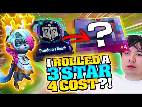 I Used My Pandora's Bench To Roll A 3 STAR VEX Into A Better 3 Star 4 Cost?! I Set 14 TFT