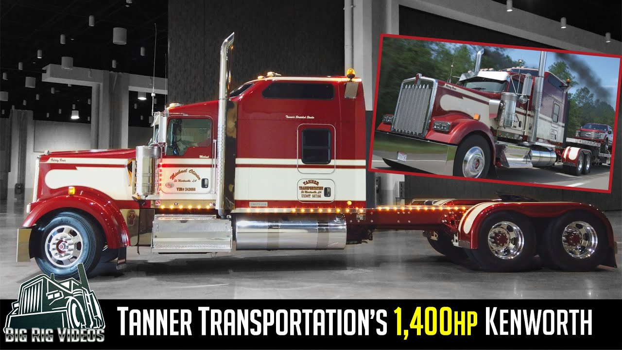 Tanner Transportation’s 1,400hp Kenworth | I haul alligators 2,500 at a time for the last 25 years.