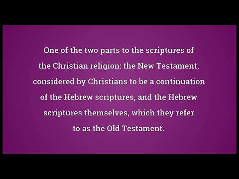Testament Meaning