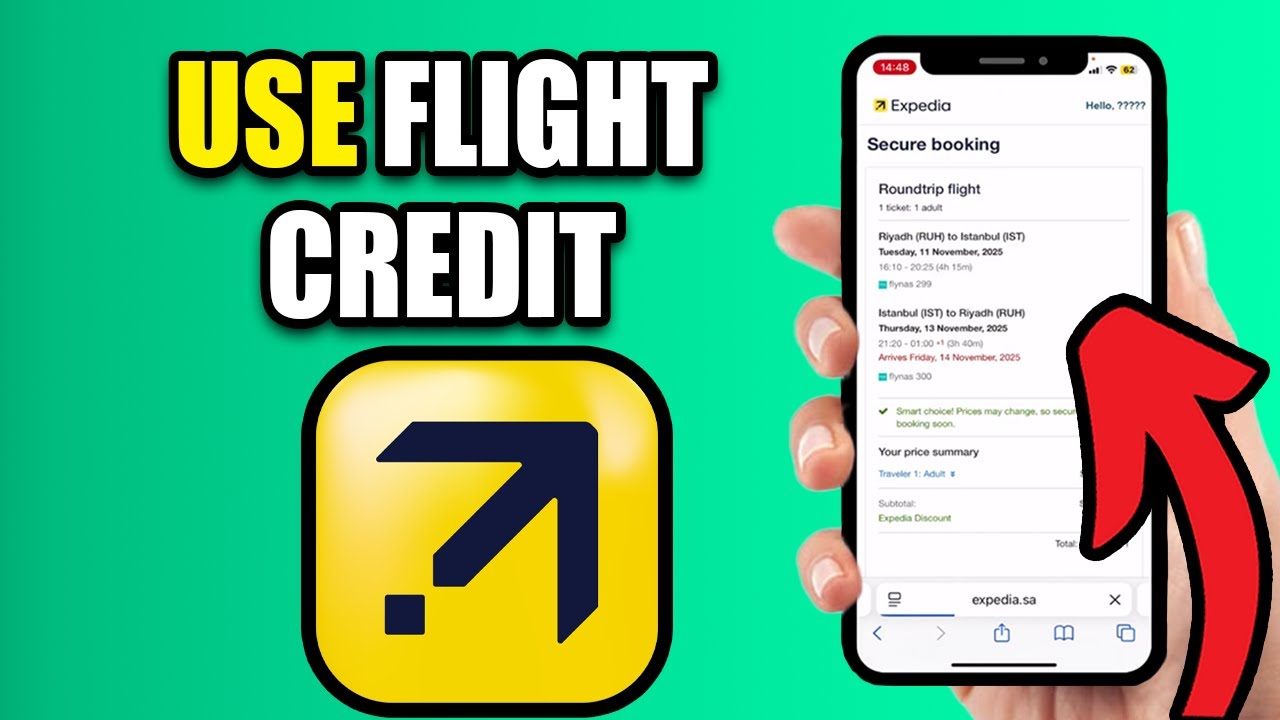 How To Use Your Flight Credit On Expedia - Best Method