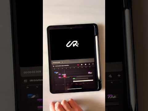 SIUUUBSCRIBE + 🍪 UR Cristiano Ronaldo logo animation #logoanimation #procreate #youtube