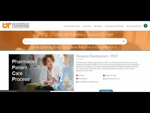 Preceptor Requirement: Pharmacist Patient Care Process – oeliput