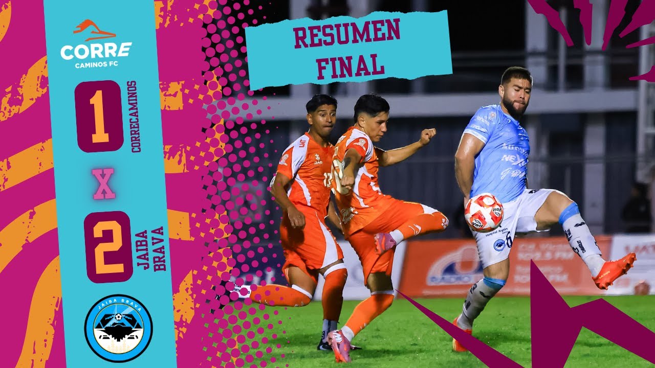 RESUMEN CORRECAMINOS VS JAIBA BRAVA