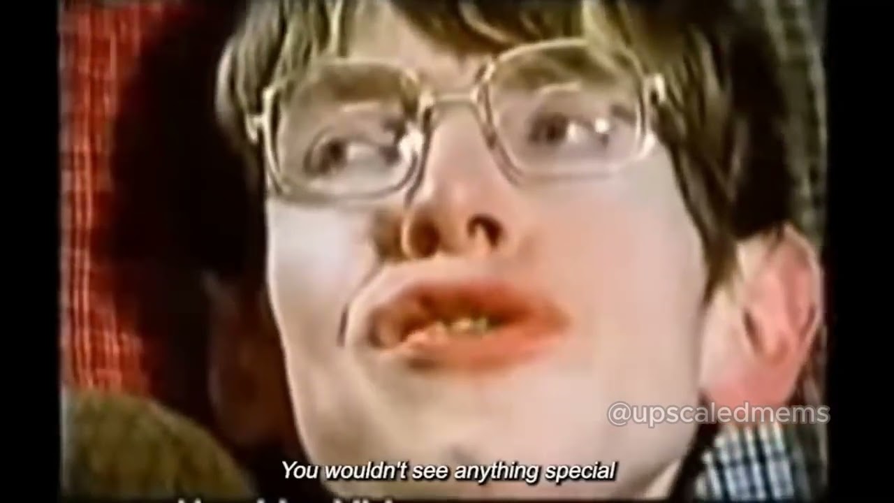Dr. Hawking Talking with His Own Voice