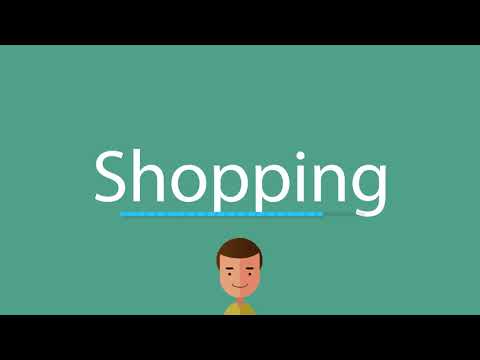 How to pronounce Shopping