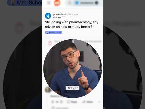 Struggling with Pharmacology? Try This Study Hack! 💊📚 #pharma #medicaldegree