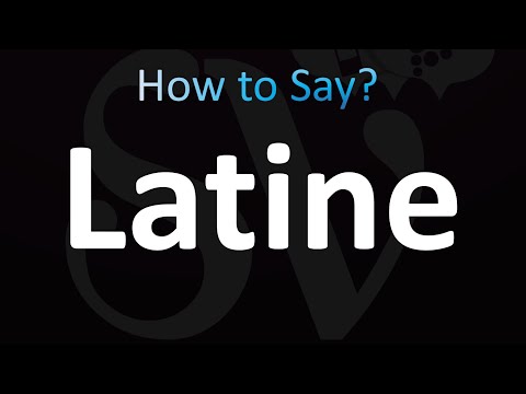 How to Pronounce Latine (CORRECTLY!)