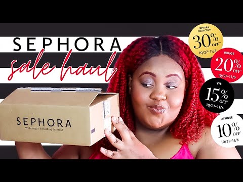 WHY IS NO ONE TALKING ABOUT THESE?! Sephora Holiday Savings Event Haul | Fall 2023 Sephora VIB Sale