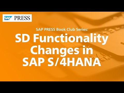 SD Functionality Changes in SAP S/4HANA