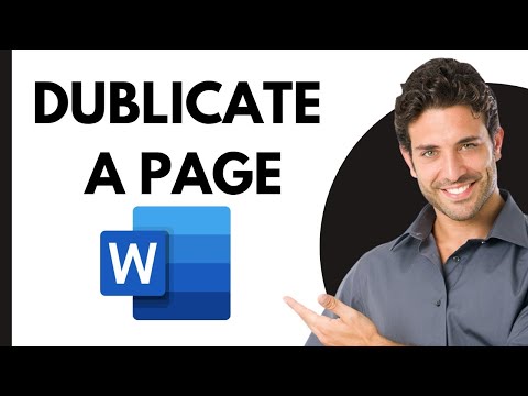 How to Duplicate a Page in Word (2024)