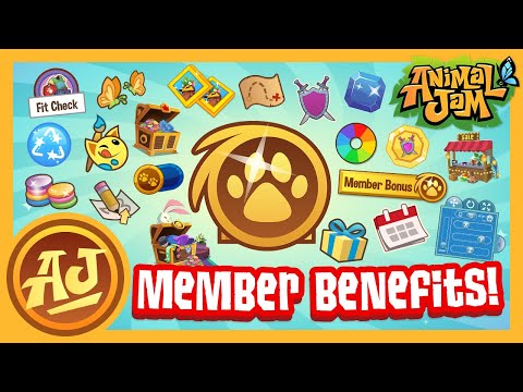 Animal Jam Club Membership Benefits!
