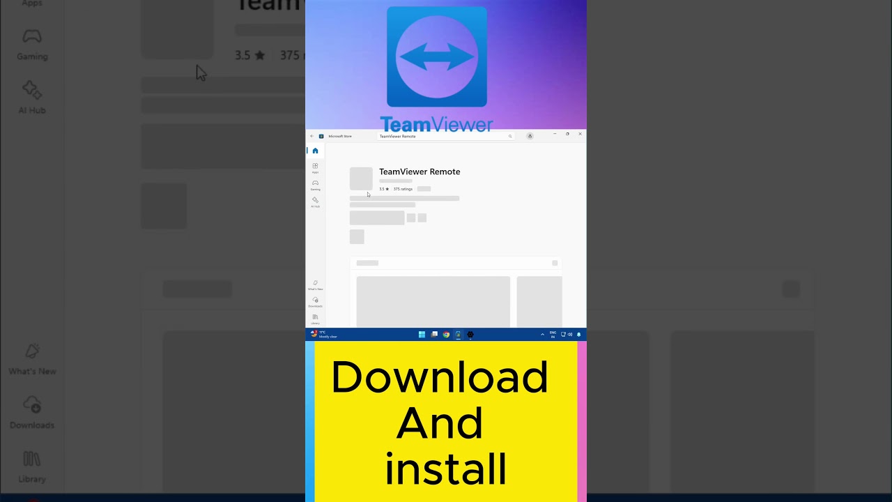 TeamViewer Free Download for Windows 10 & 11 | Full Setup Guide