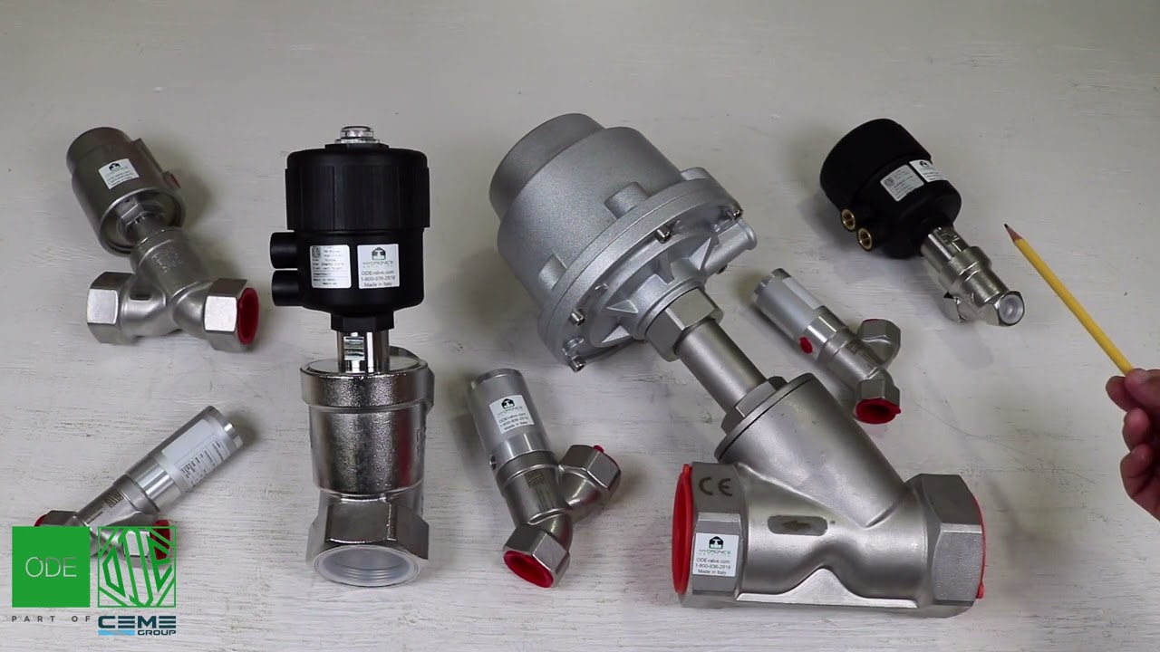 ODE Solenoid Valves - Angle Seat Valves