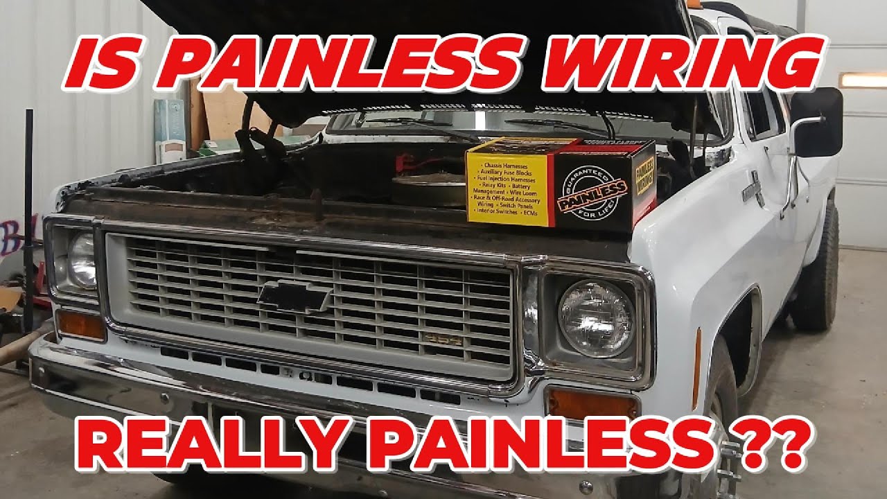 We installed a Painless Wiring Harness, But Was It Really Painless?? #automobile #truck #diy #auto