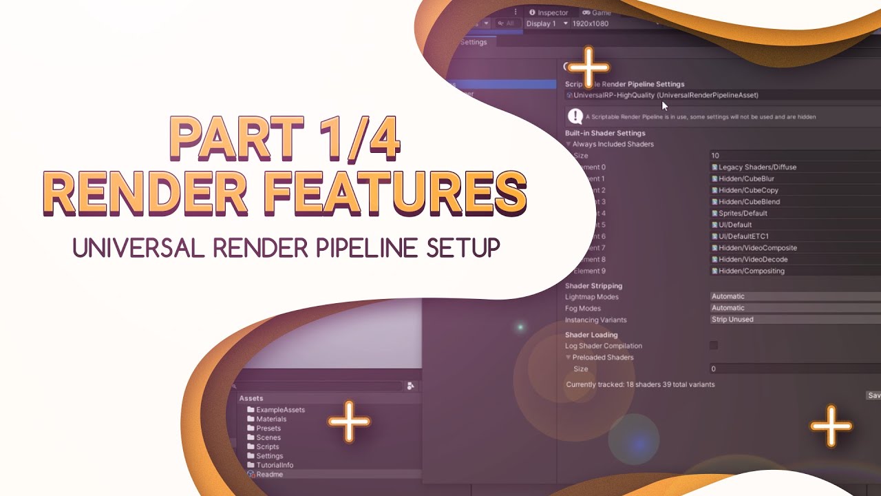 Unity Custom Render Features and Post Process effects tutorial 01 - Decompiled Art