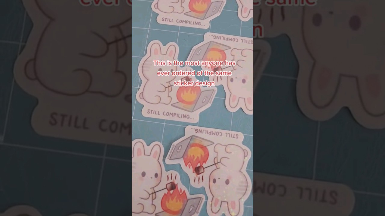 Stickers for software engineers! #softwareengineers #cutestickers #tech #kawaiistickers #engineer