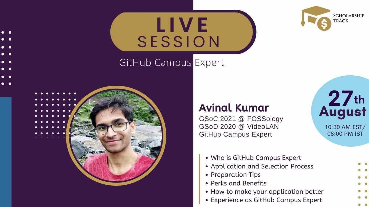 LIVE Session - GitHub Campus Expert