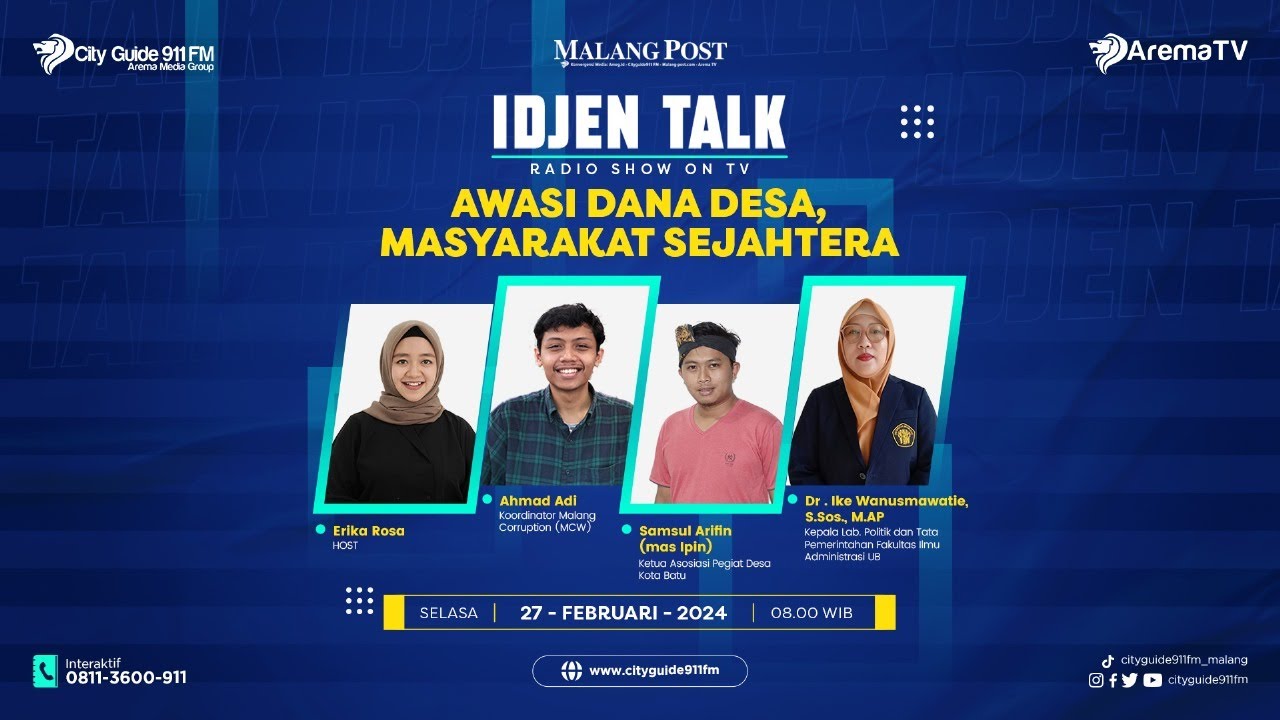 Awasi Dana Desa, Masyarakat Sejahtera