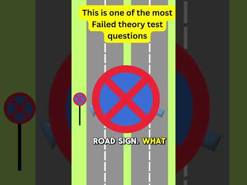 What does this sign mean? #theorytest #uktheorytest #drivingtheorytest