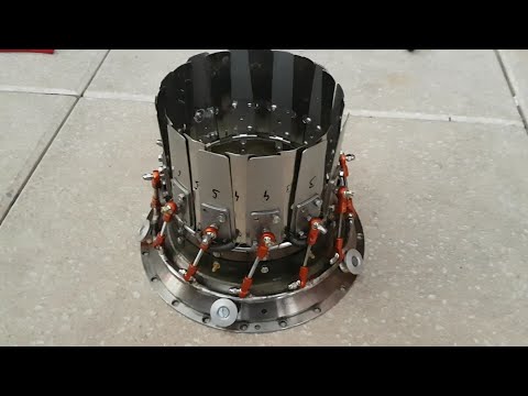 Handmade Jet Engine, Variable Nozzle – www.ebajet.com