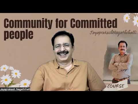 PUBLIC SPEAKING COMMUNITY FOR COMMITTED PEOPLE @jayaprakashnagathihalli