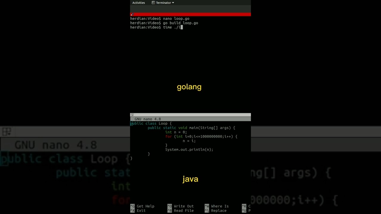 Golang vs Java. Simple Comparison.