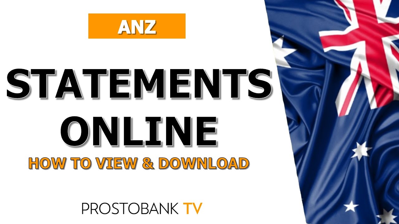 How to View and Download ANZ Bank Statements Online